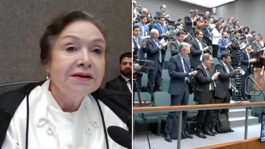 ministra Nancy é aplaudida de pé em sessão da 3ª turma do STJ - UP ...